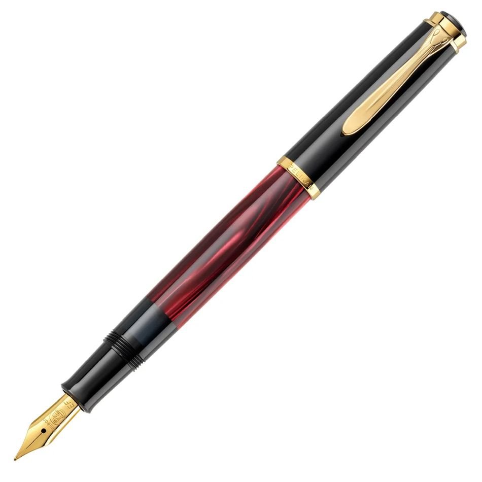 Pelikan M200 Fountain Pen - Red Marbled Special Edition | Pelikan Pens ...